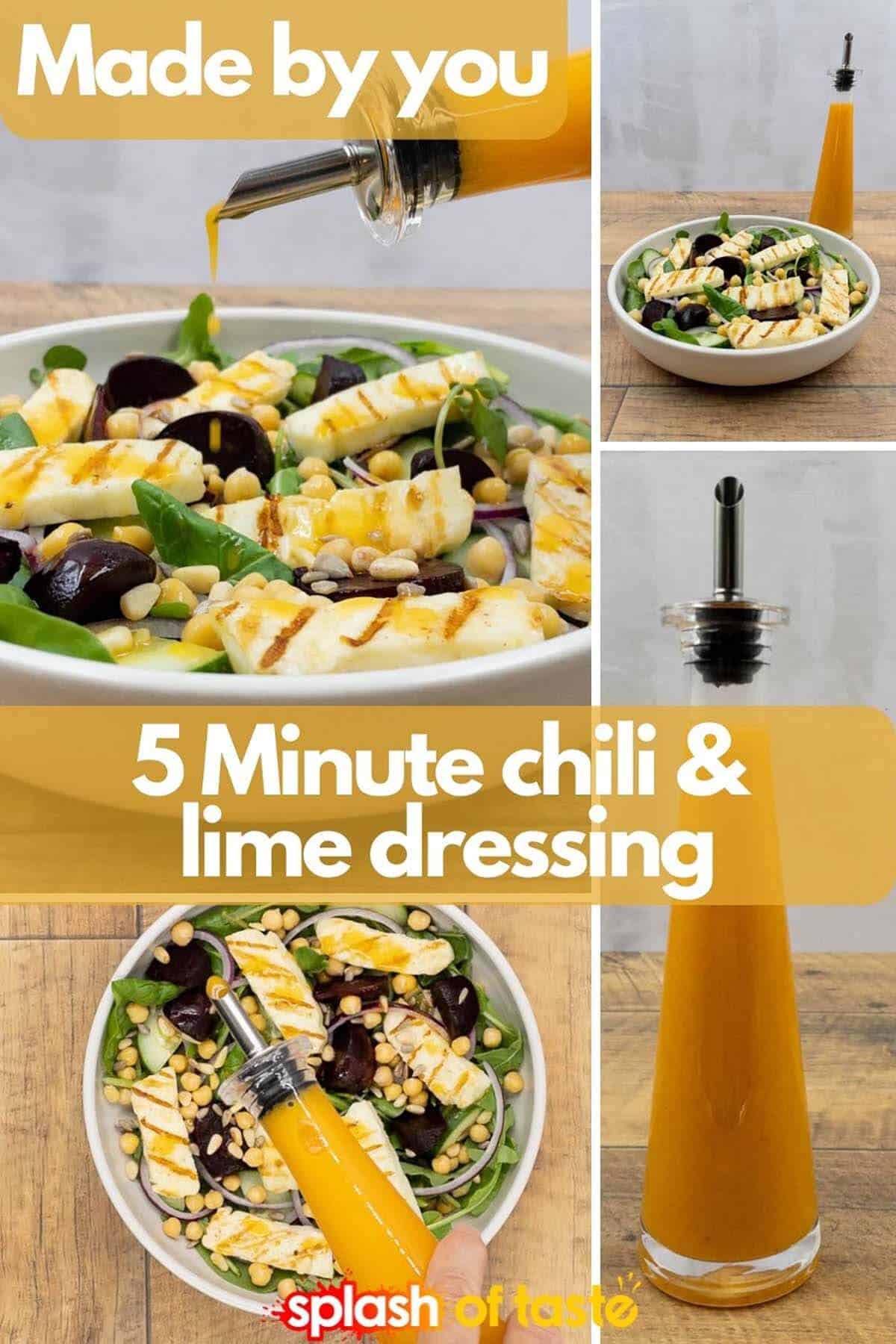 Chili and lime salad dressing - Splash of Taste