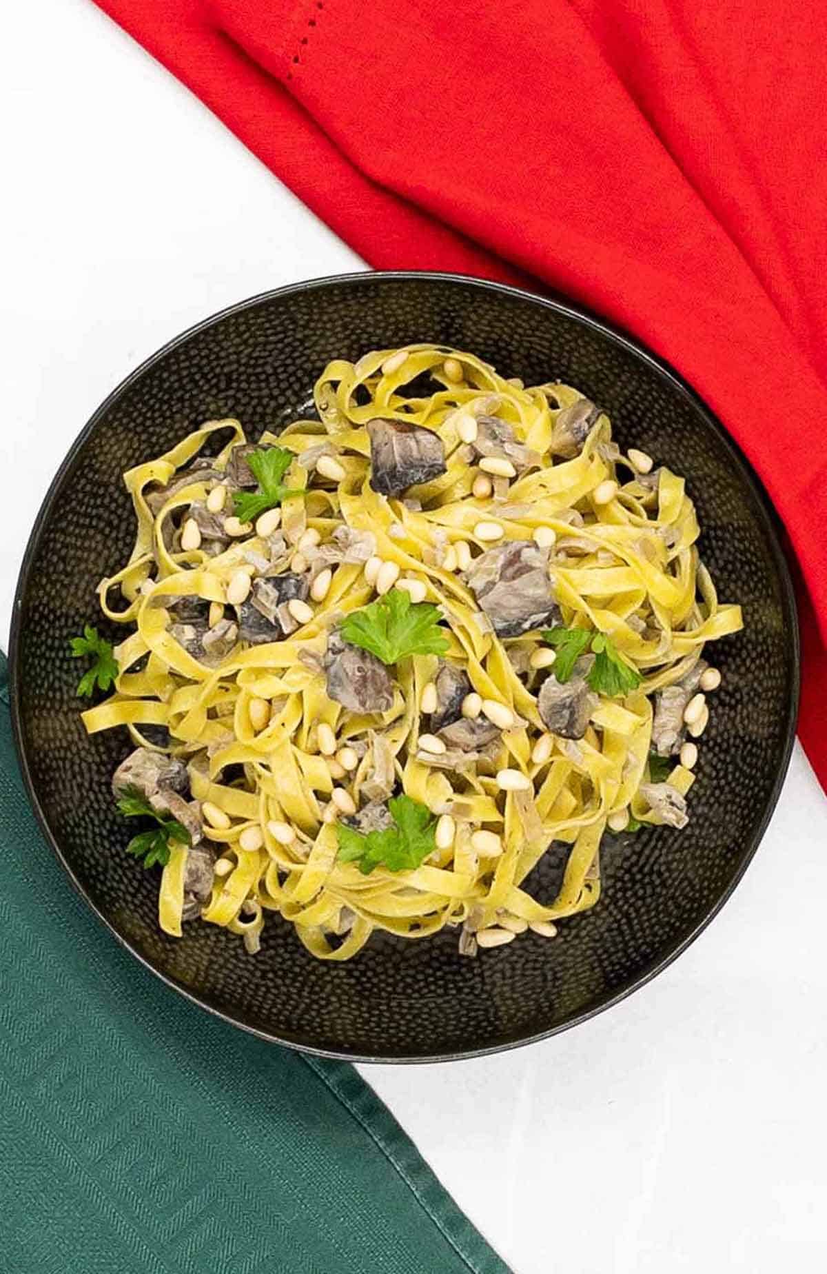Easy pasta alla Norma - Splash of Taste - Vegetarian Recipes