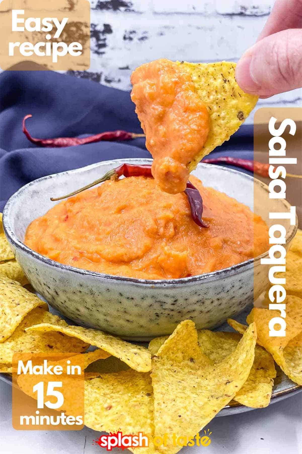 Spicy Salsa Taquera - Splash of Taste
