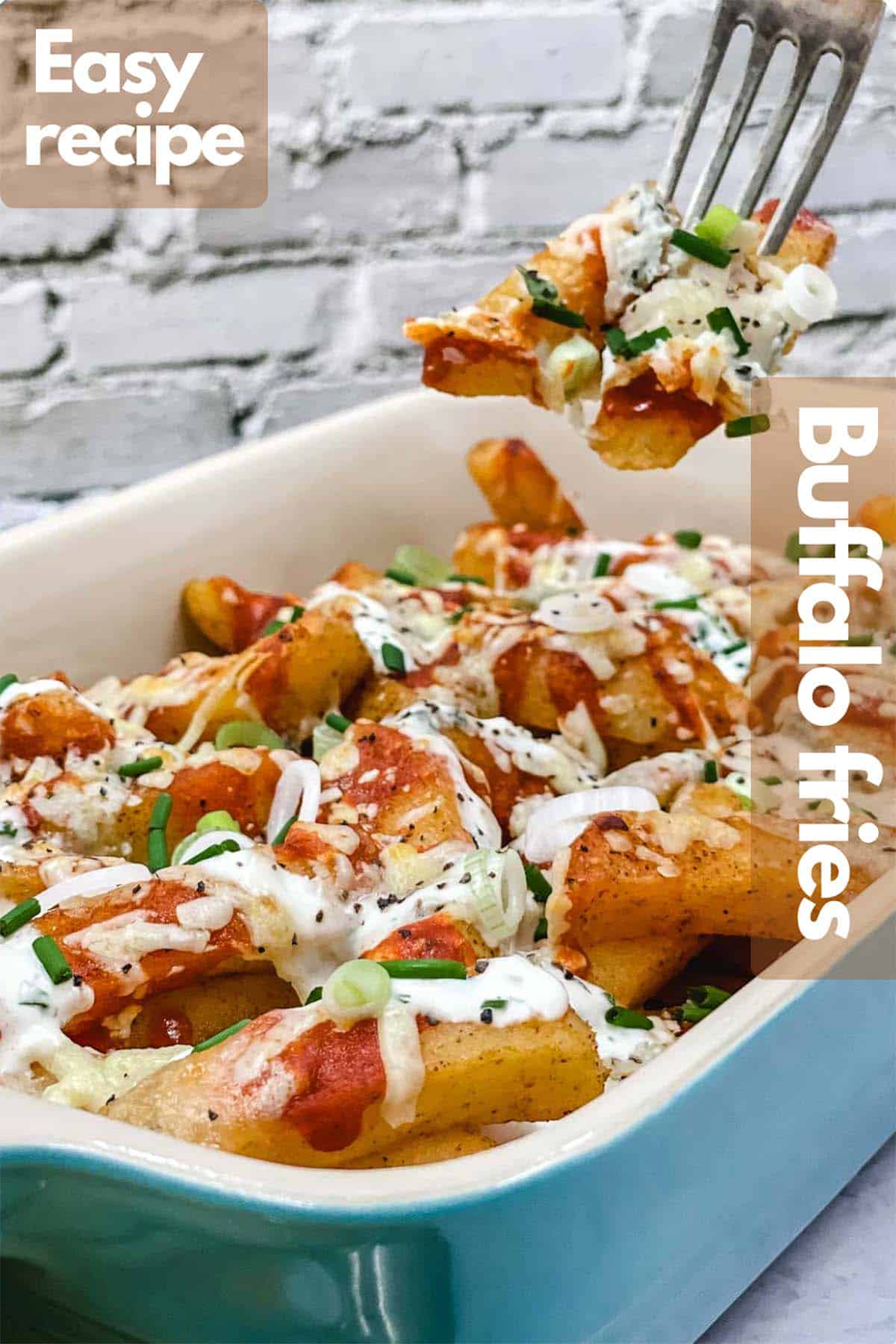 Vegetarian Buffalo Fries - Splash of Taste