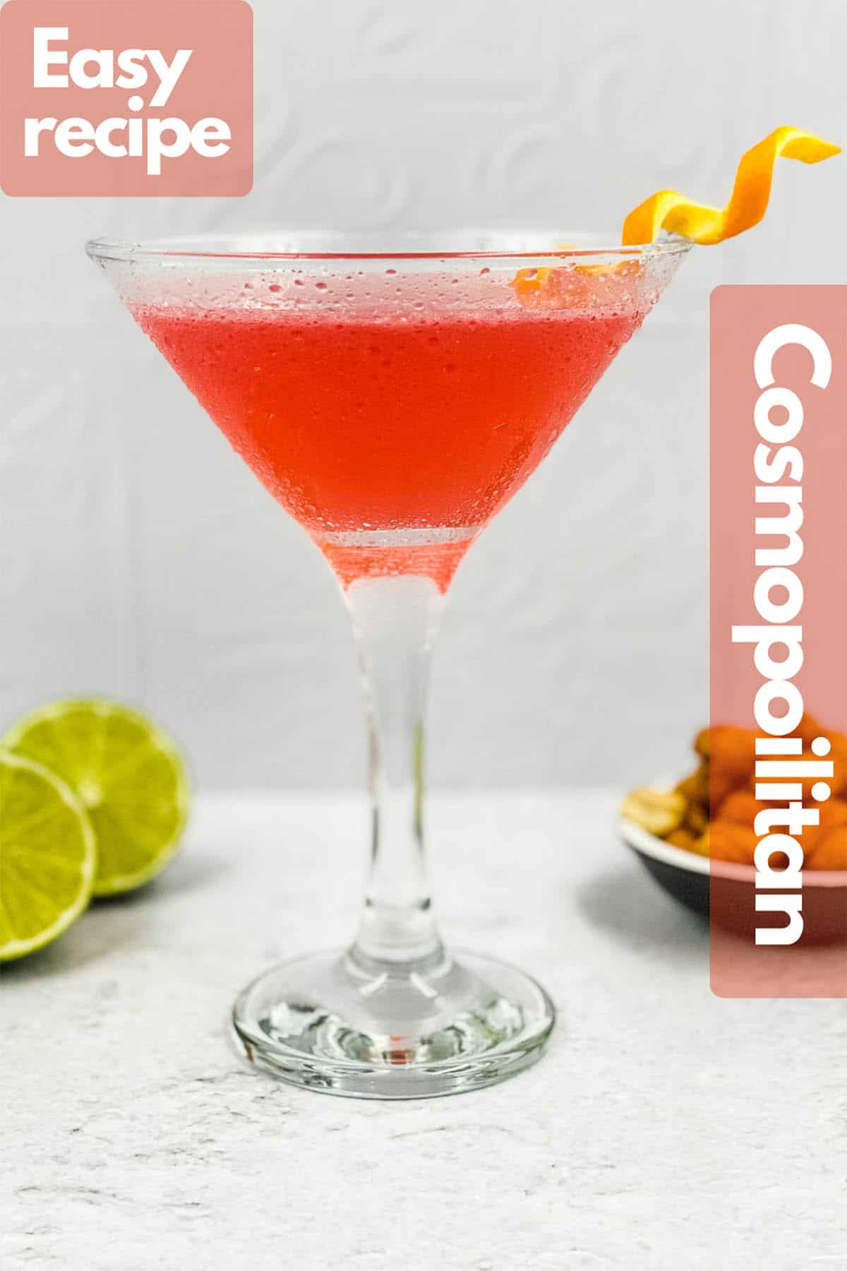 Cosmopolitan cocktail recipe - Splash of Taste