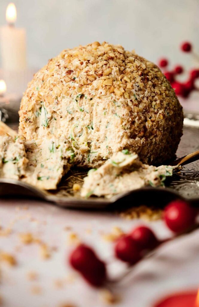 Quick and Easy Cheese Ball Appetizer - Splash of Taste