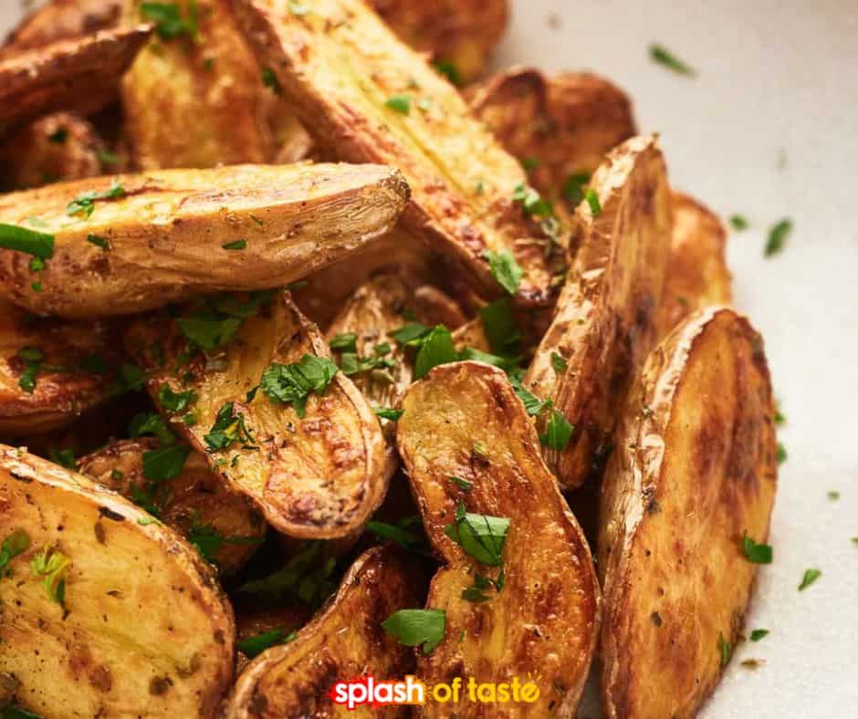 Roasted Fingerling Potatoes - Splash of Taste