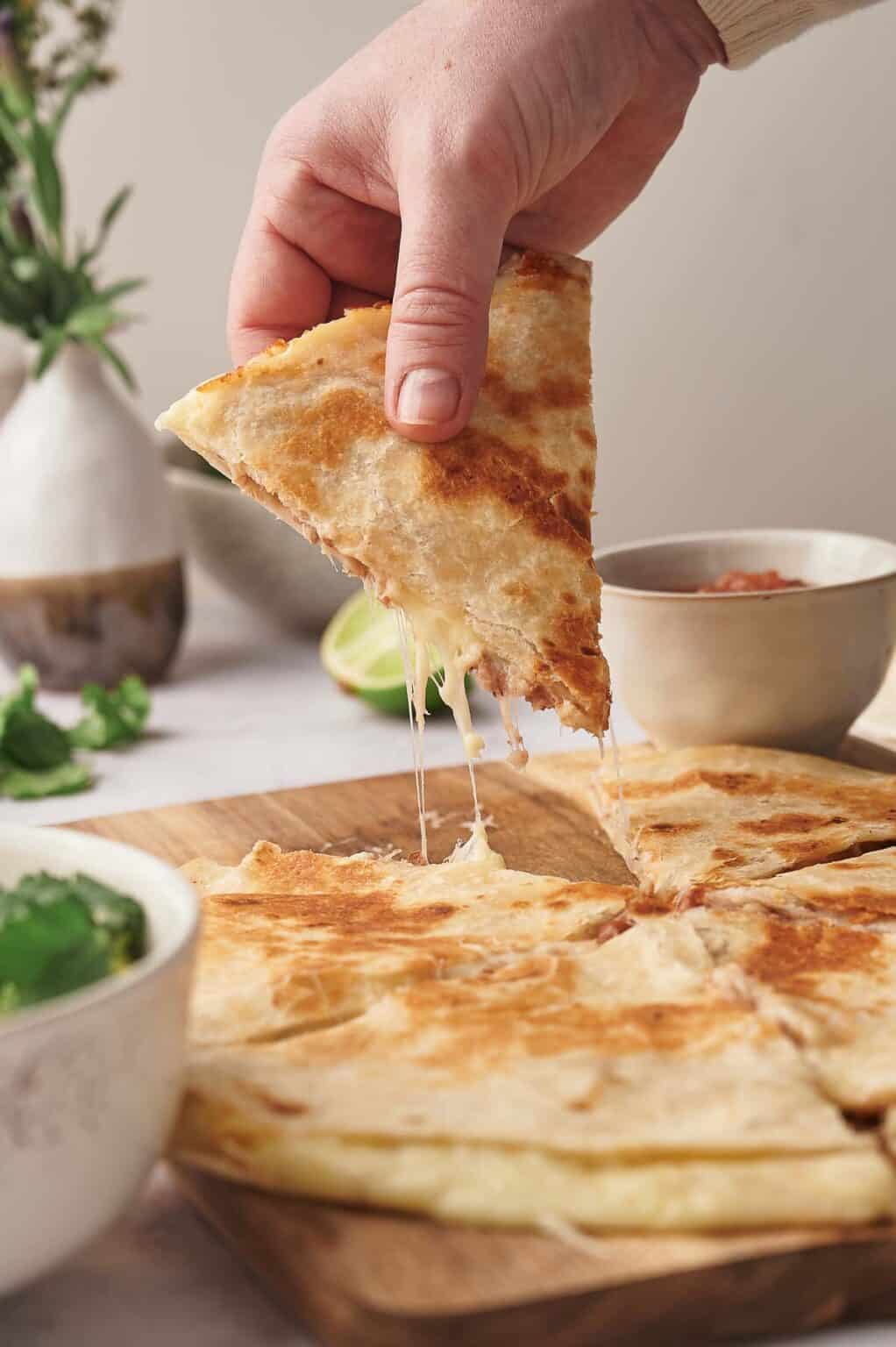 Cheese Quesadilla Recipe - Splash of Taste