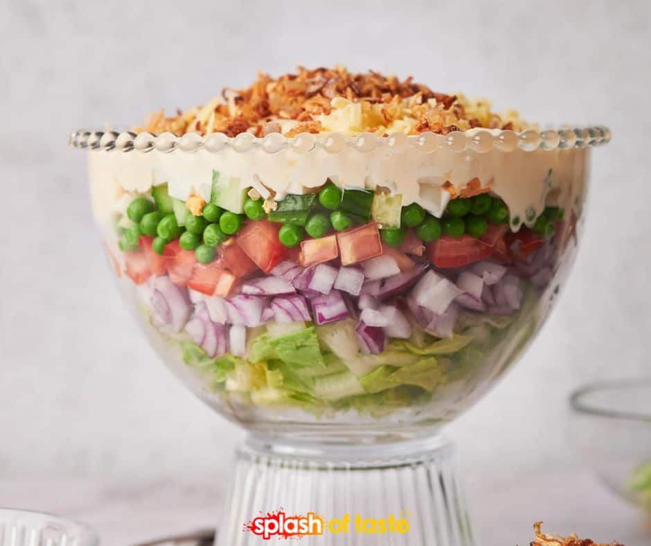 The Best Homemade 7 Layer Salad Recipe