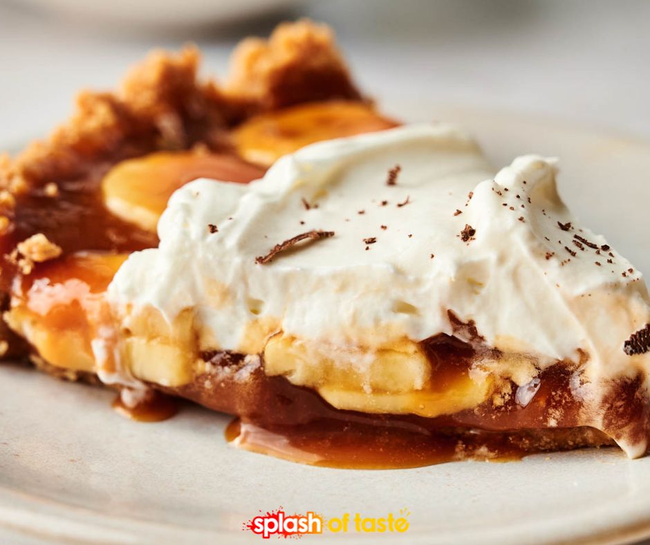 Easy Banoffee Pie Recipe with Caramel and Cream