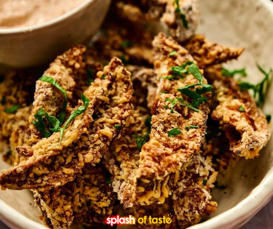 Crispy Portobello Mushroom Fries Recipe (So Easy!)