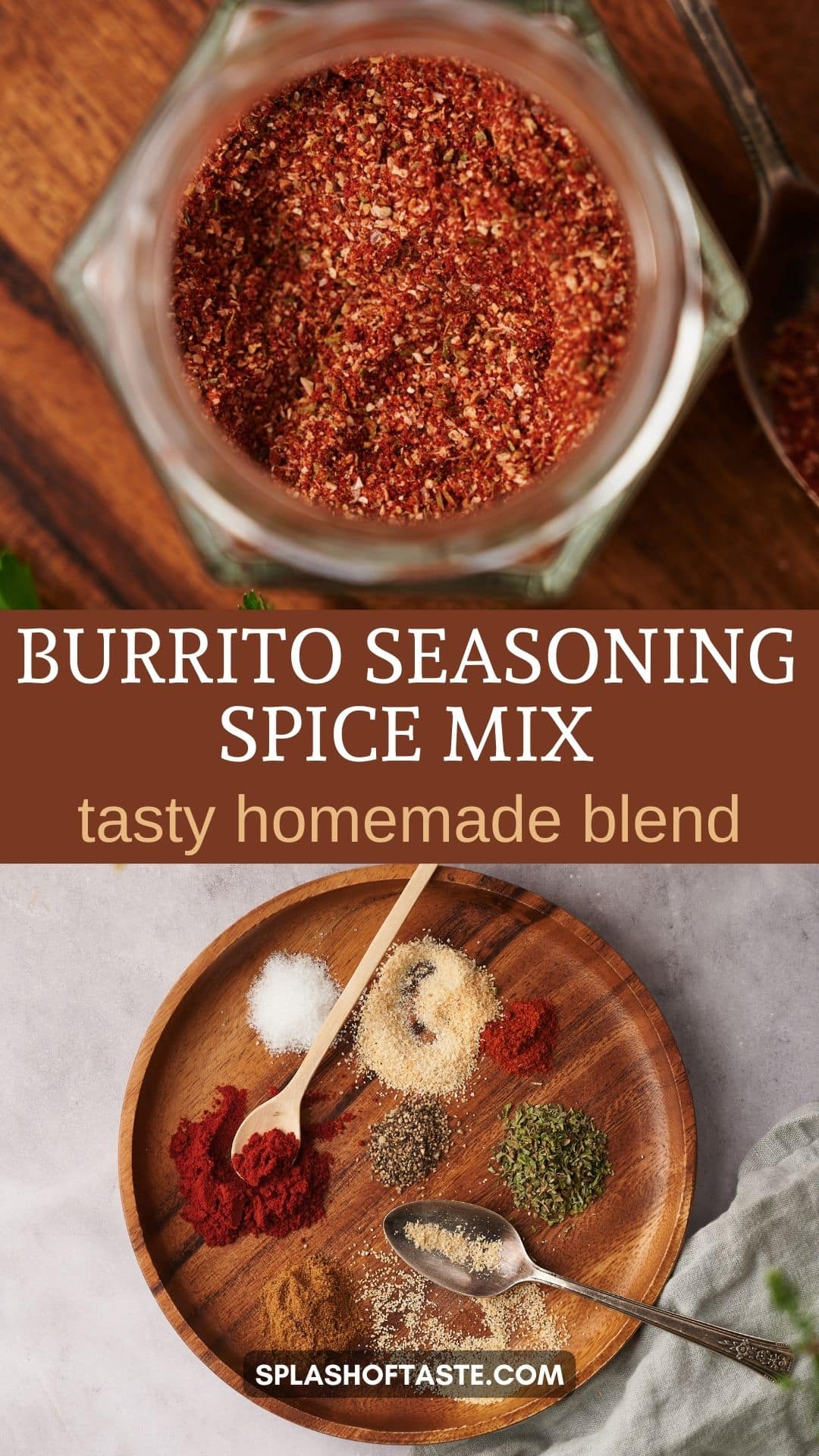 Burrito Seasoning Spice Mix - Splash of Taste