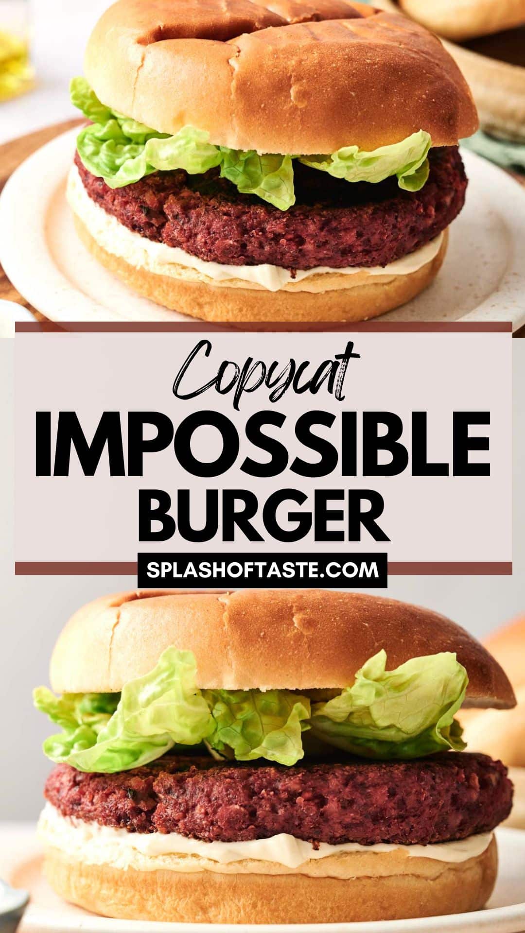 Copycat Impossible Burger Recipe