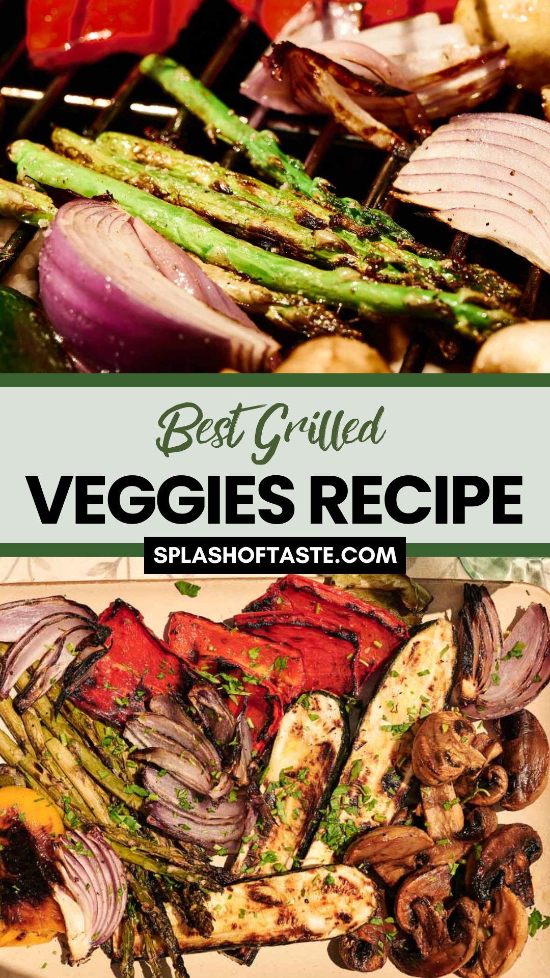 Grilled Vegetables - Splash of Taste