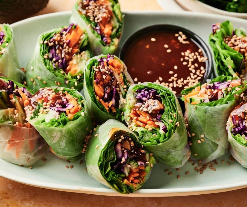 Flavor Packed Spring Rolls Recipe - Splash of Taste