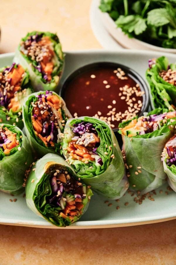 Flavor Packed Spring Rolls Recipe - Splash of Taste