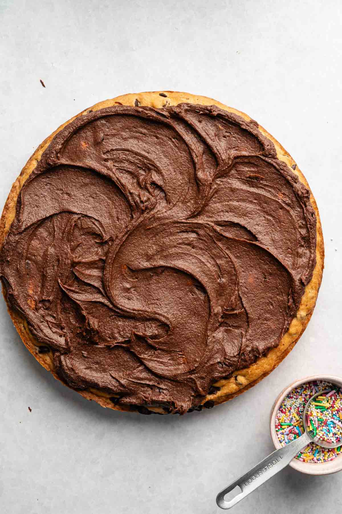 Best Homemade Cookie Cake Recipe - Splash of Taste