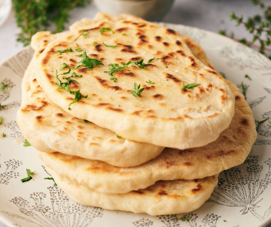Easy Homemade Flatbread Recipe (No Yeast) - Splash of Taste