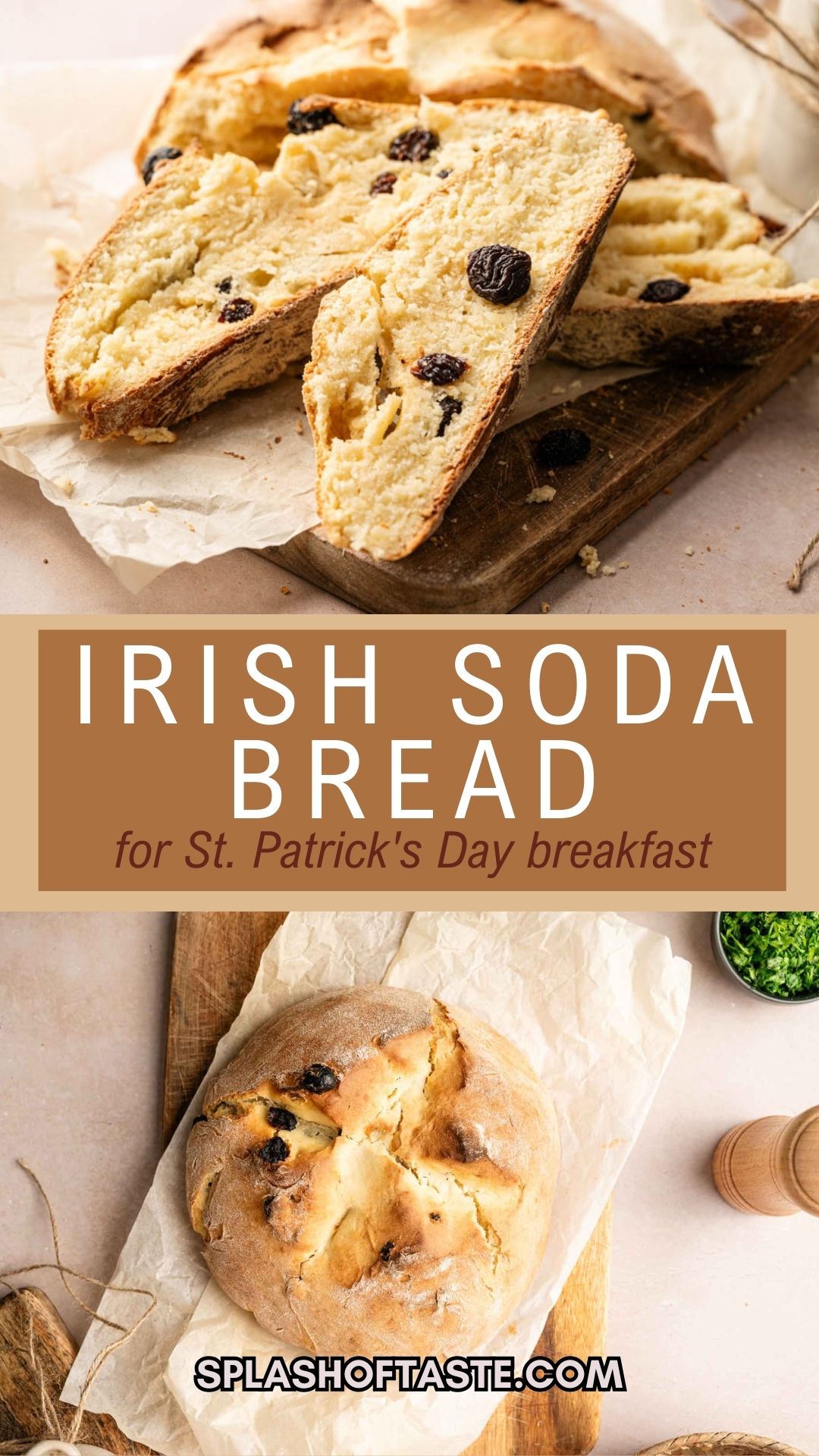 Homemade Irish Soda Bread Recipe - Splash of Taste